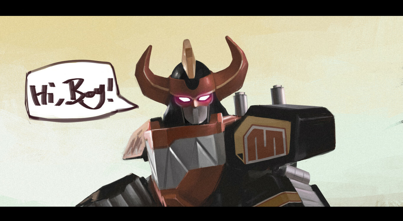ArtStation - megazord