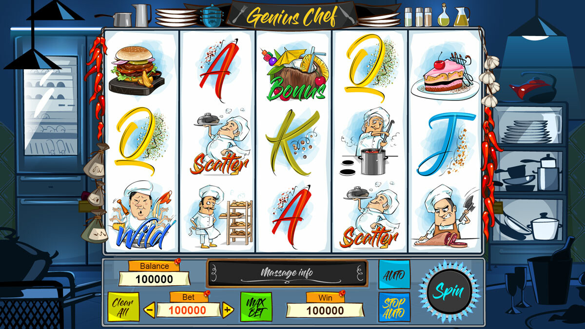 ArtStation - Online slot machine for SALE - Genius Chef
