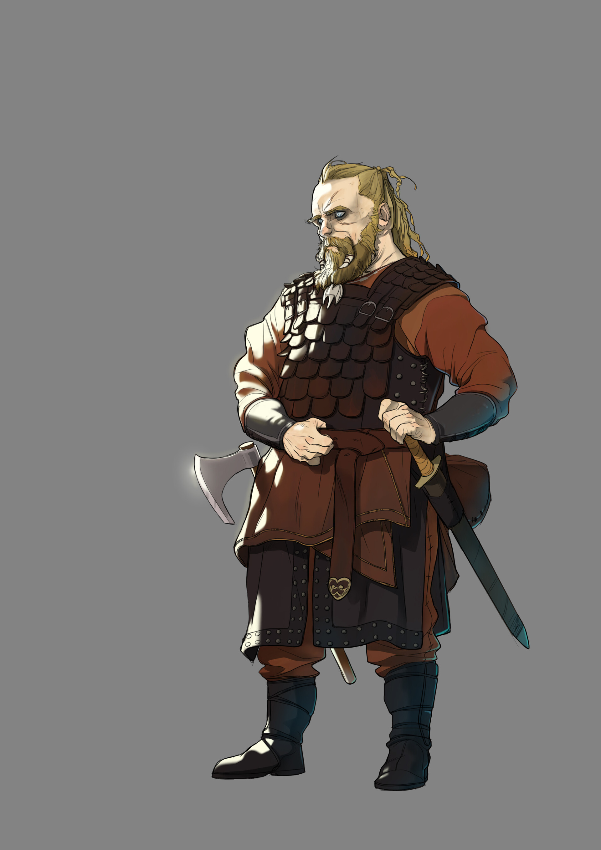 Artstation Haesten The Last Kingdom