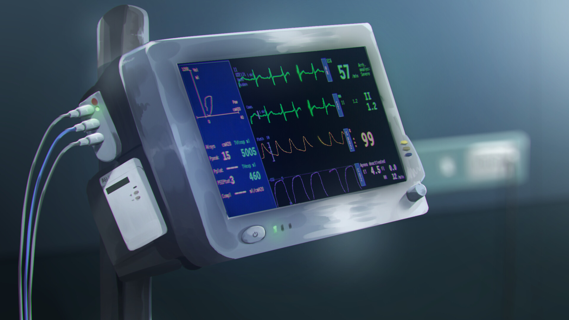 ArtStation - Heart rate monitor