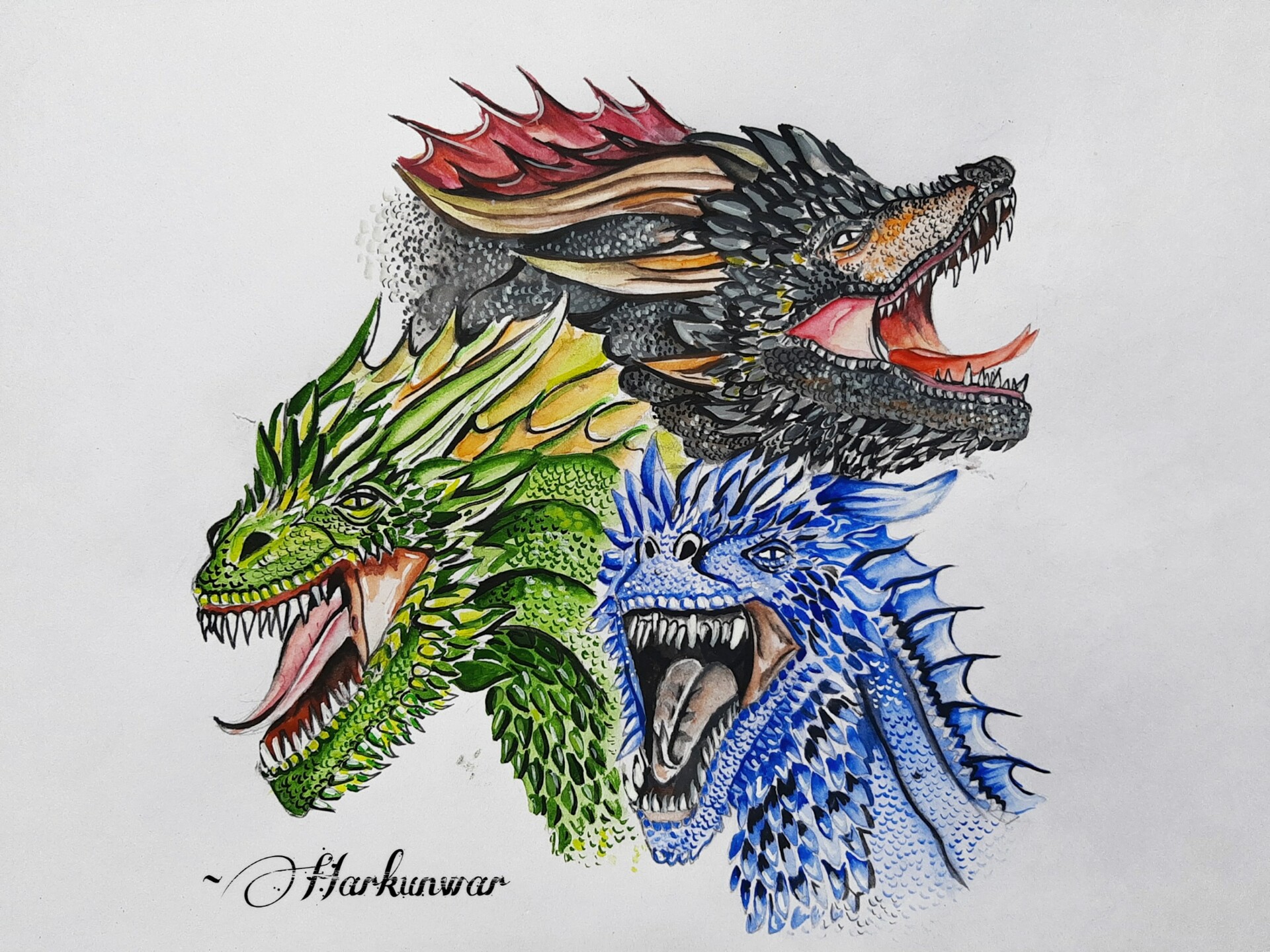 ArtStation - DRACARYS