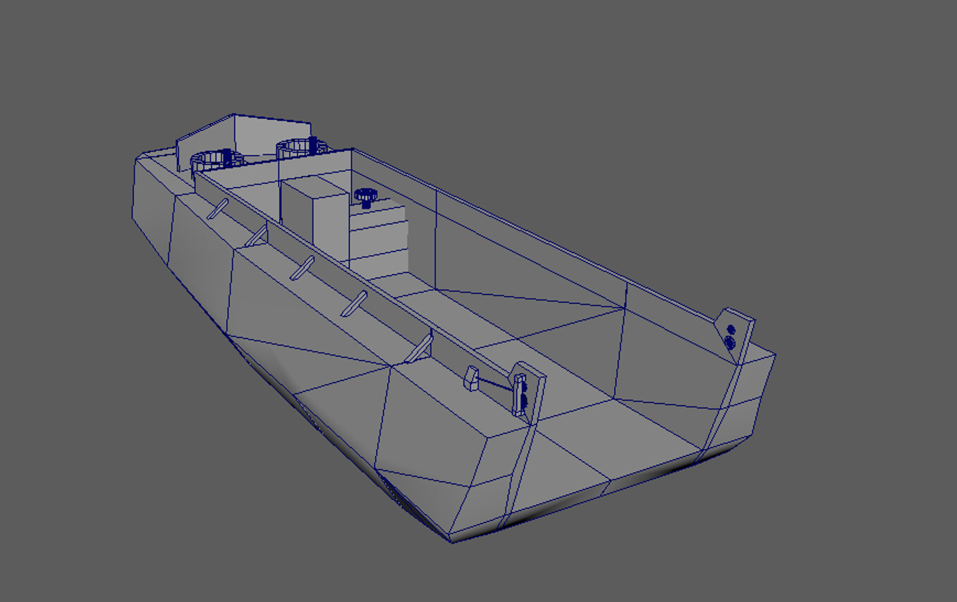 ArtStation - LCVP Higgins Boat