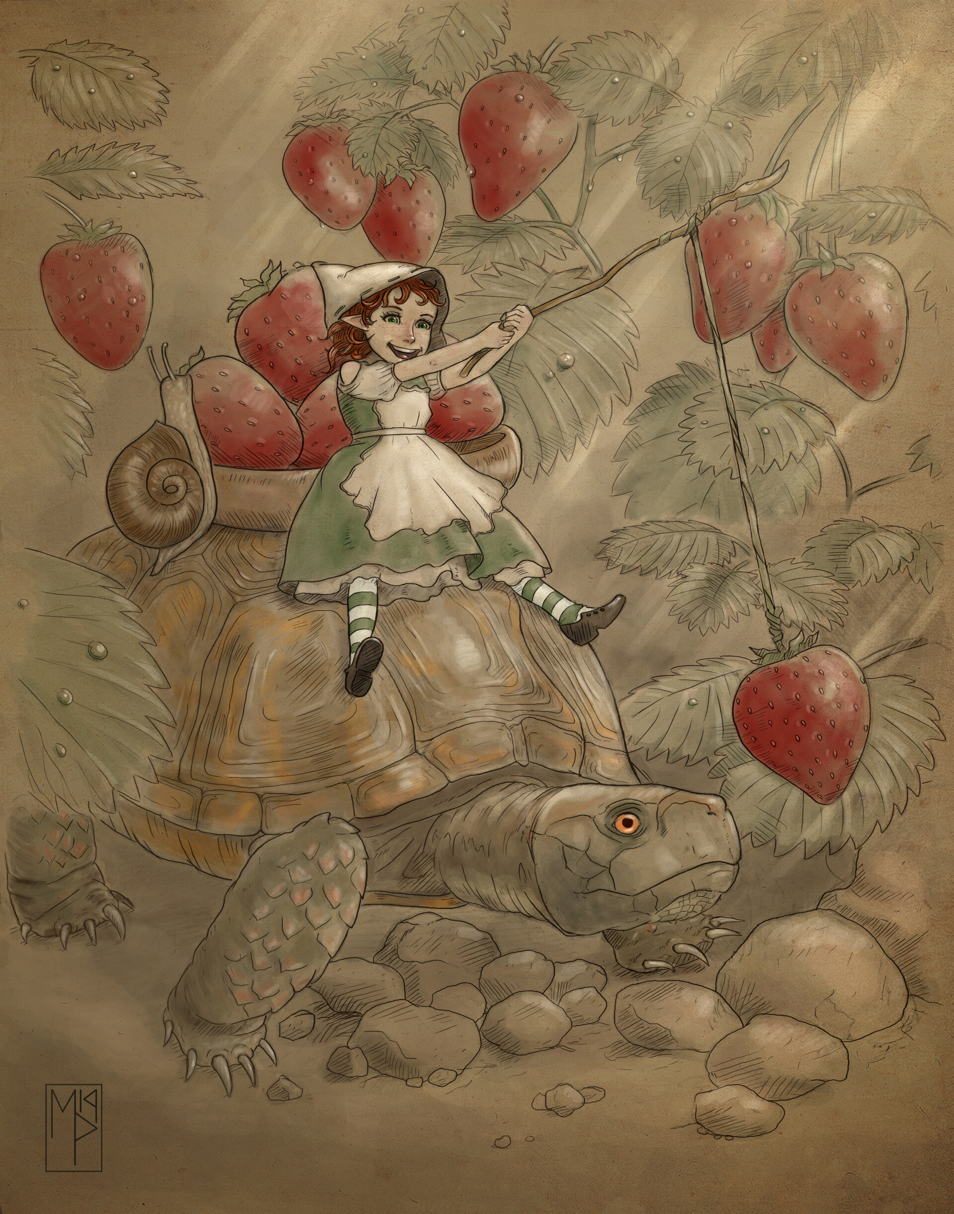 ArtStation - Strawberry Patch