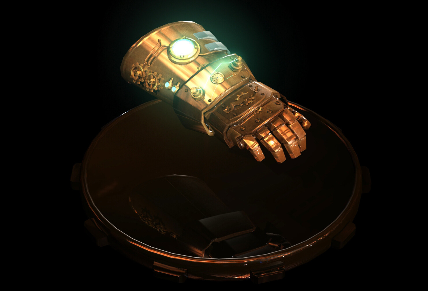 ArtStation - Steampunk Gauntlet