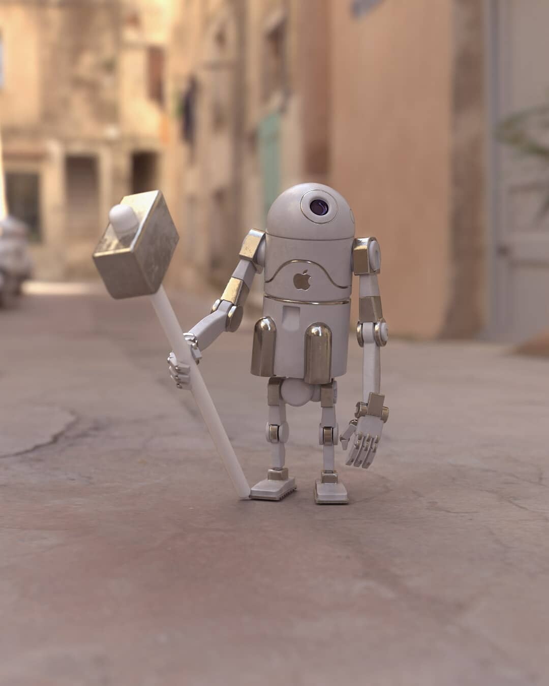 ArtStation - Apple Bot