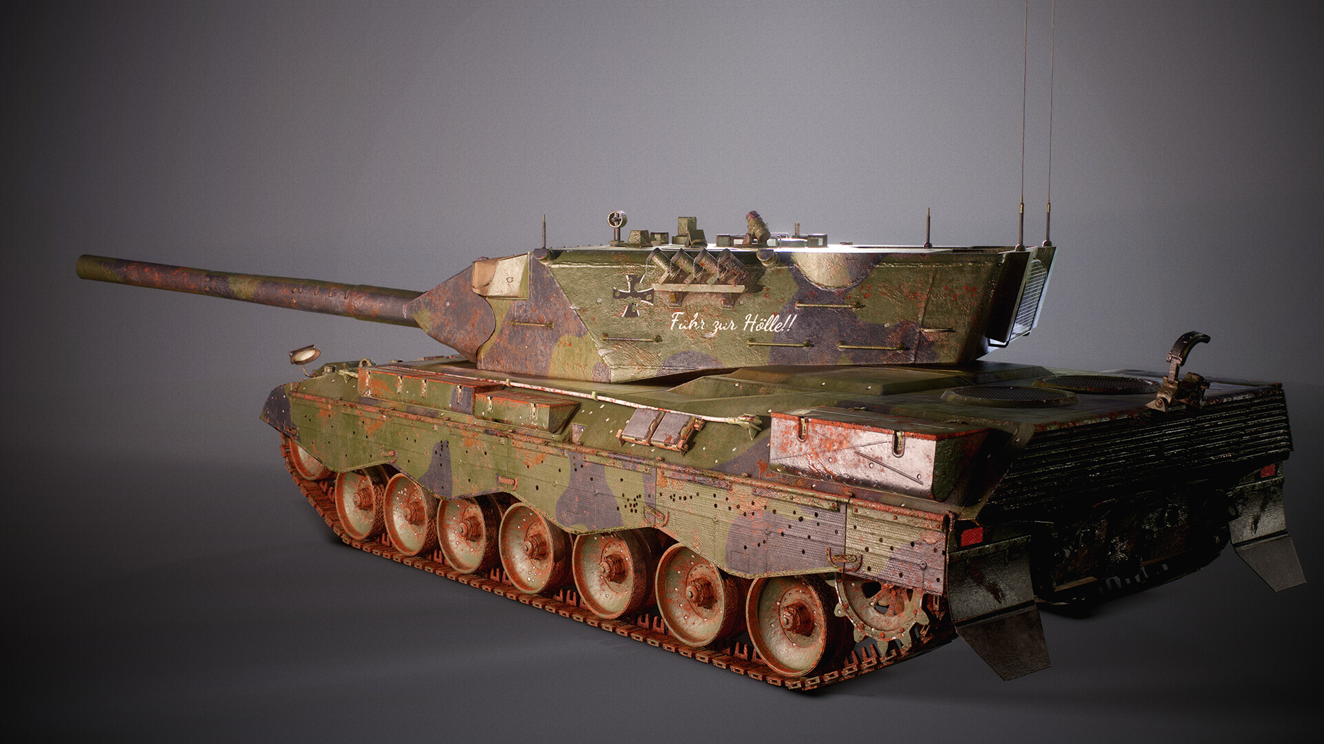 Kay Volbeda - [Vehicle] Leopard 2K Tank