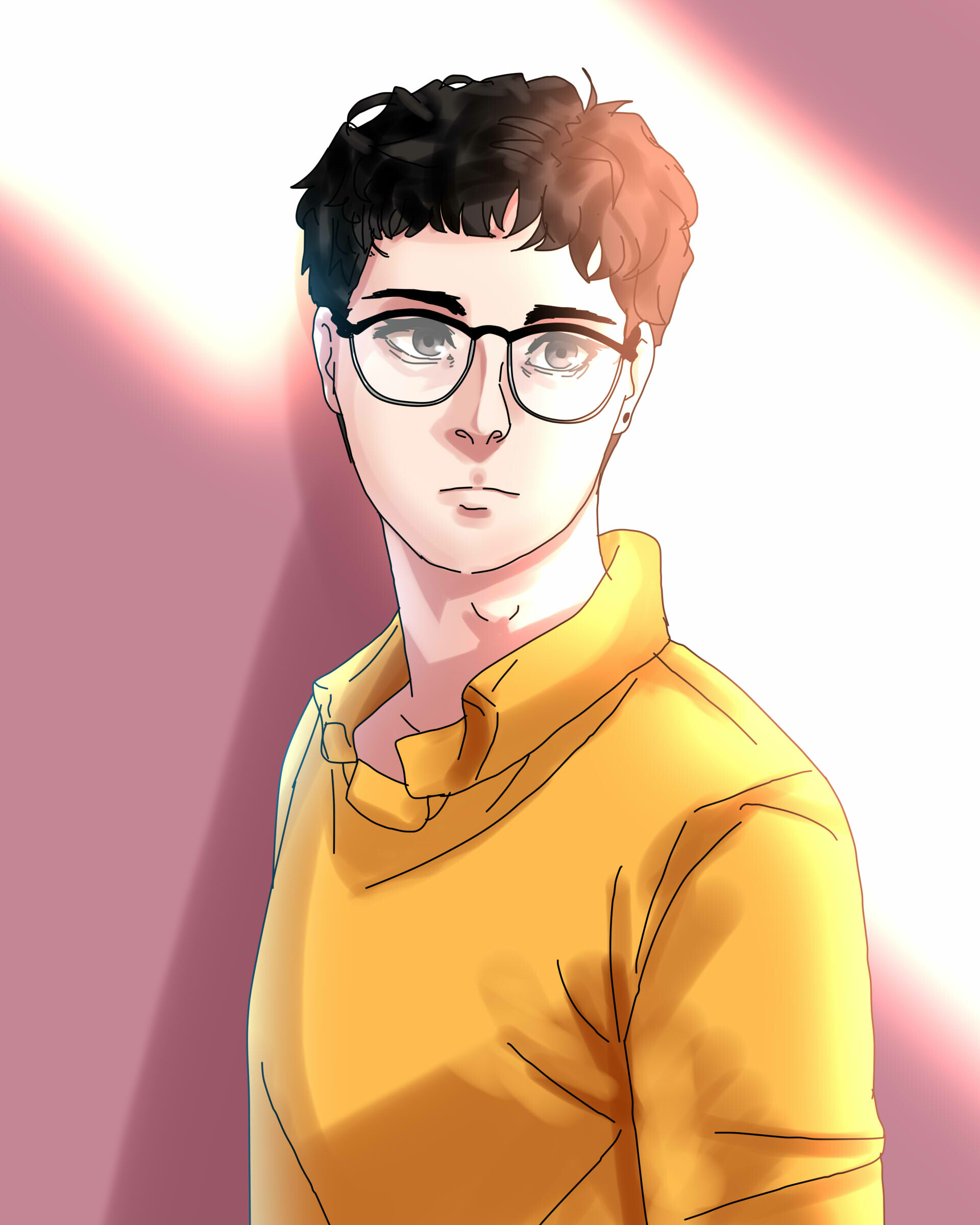 Anime Boy Glasses Tumblr