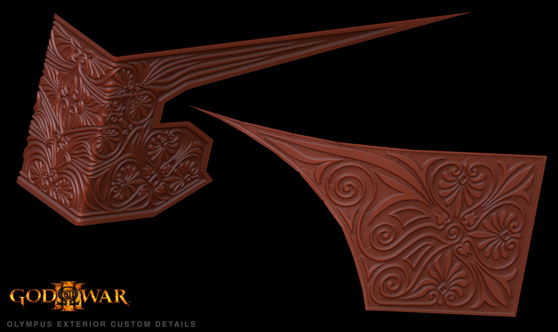 John Dobbie - God of War 3 (2010) Olympus Exterior Environment Art