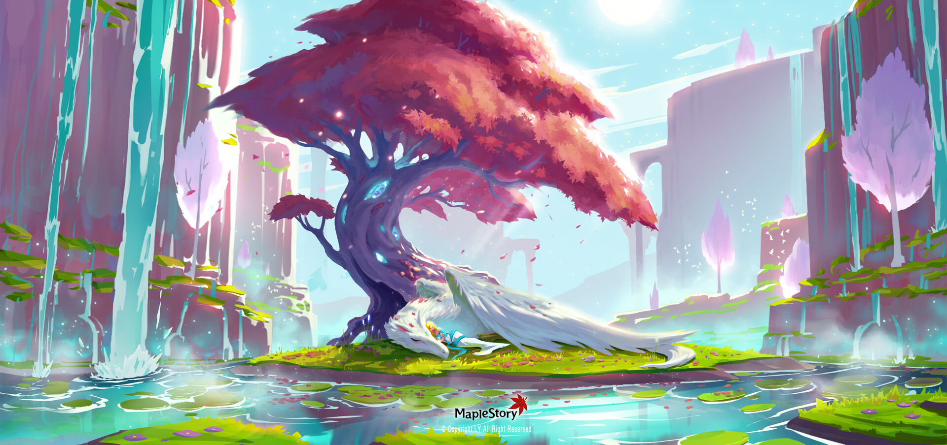 ArtStation - Maple Story : The Cygnus Garden