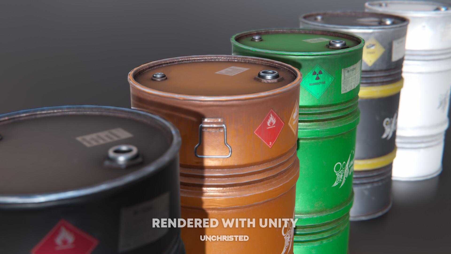 ArtStation - UNCHRISTED'S BARRELS