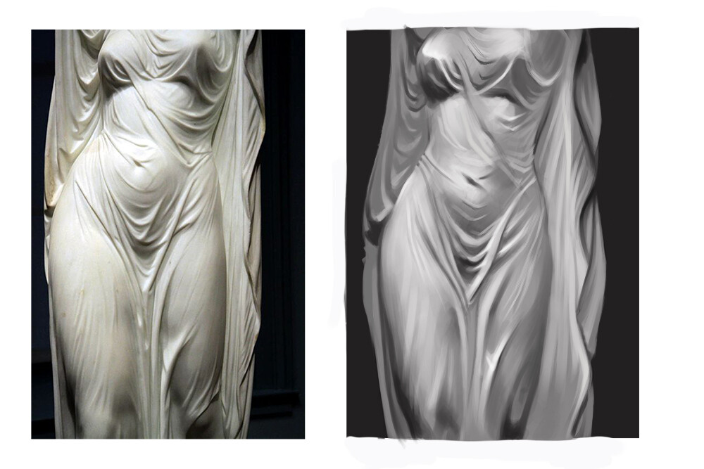 ArtStation - Drapery study