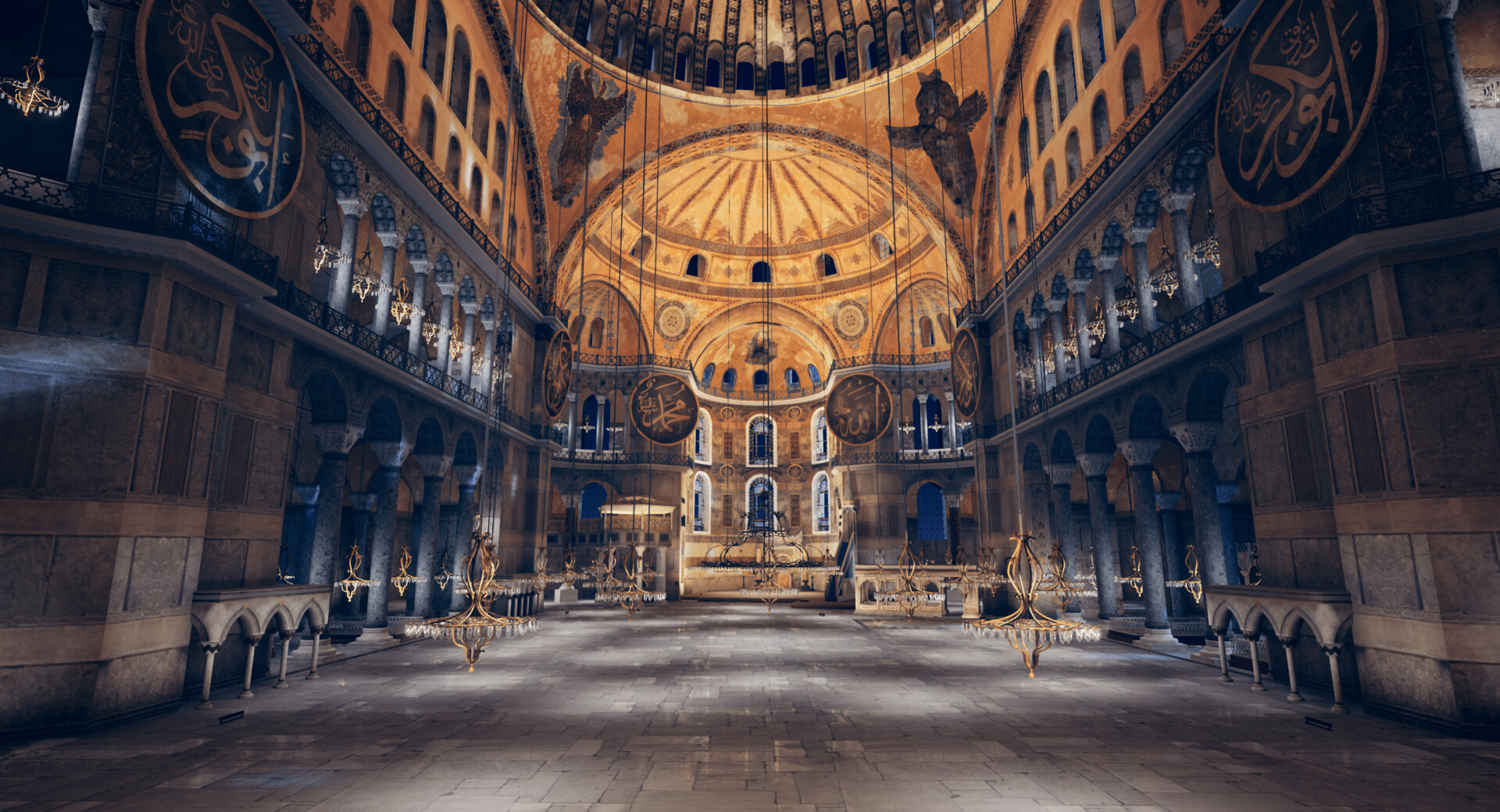 ArtStation - Hagia Sophia (Night)