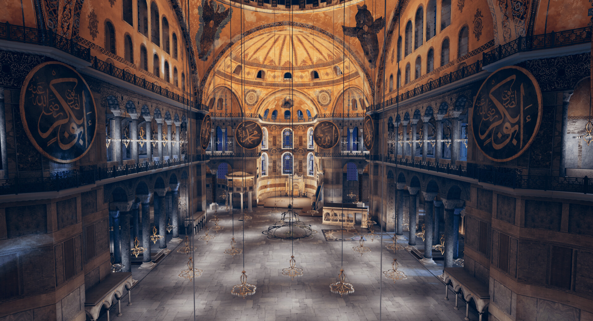 ArtStation - Hagia Sophia (Night)