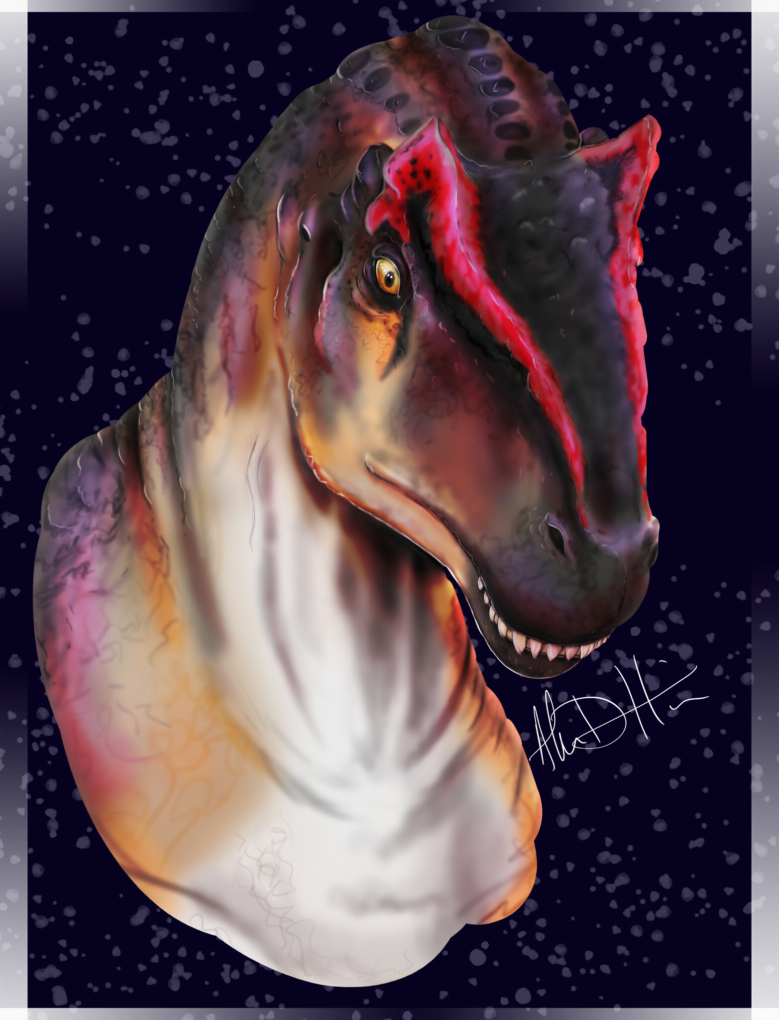 ArtStation - Allosaurous Rendering