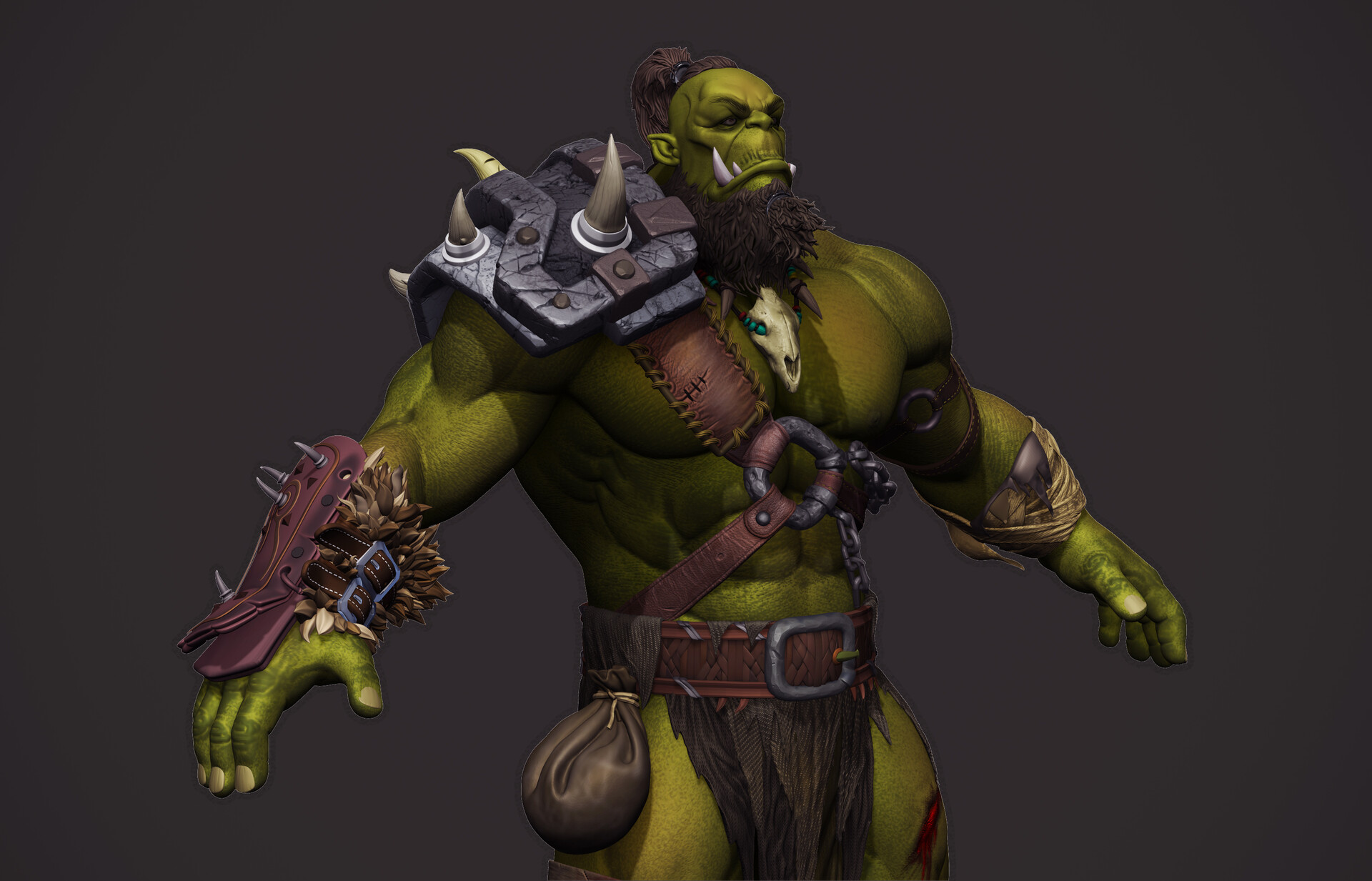 ArtStation - Warcraft Orc