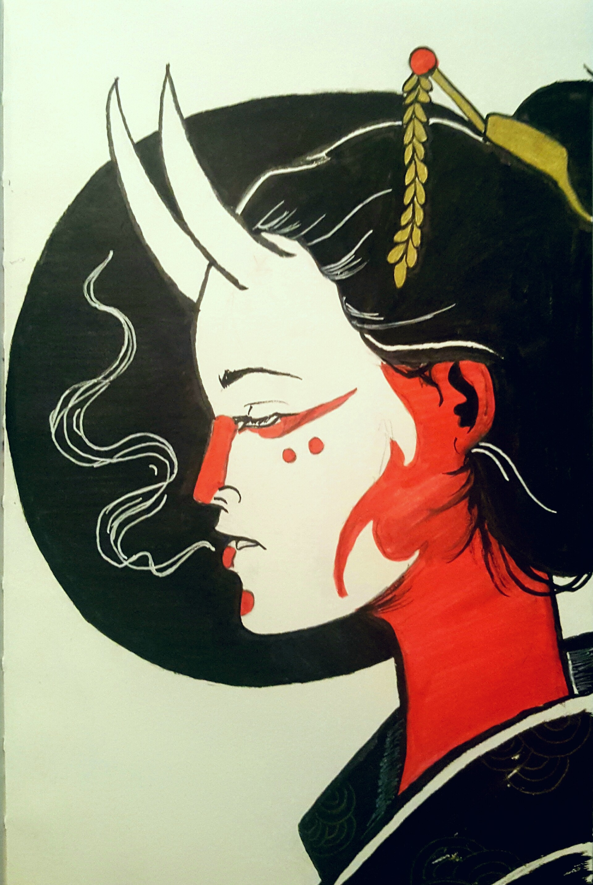 ArtStation - Oni Girl