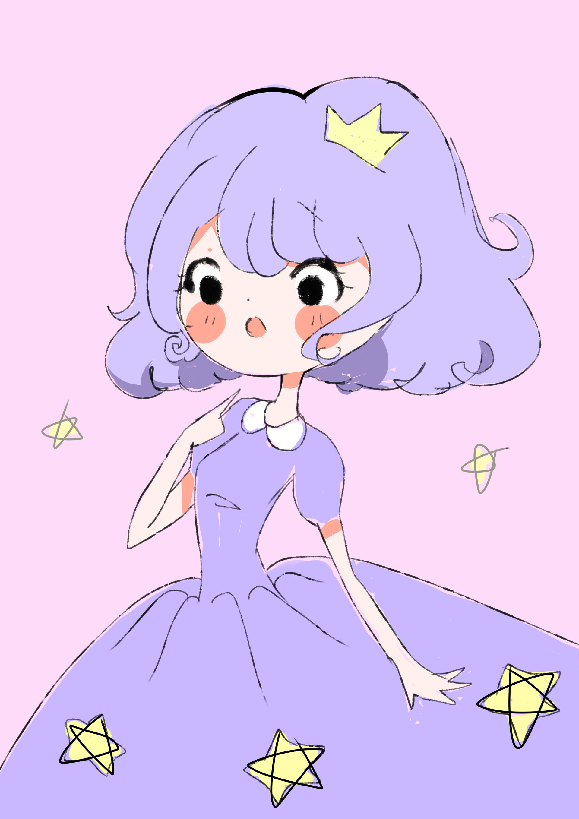 ArtStation - Purple Princess