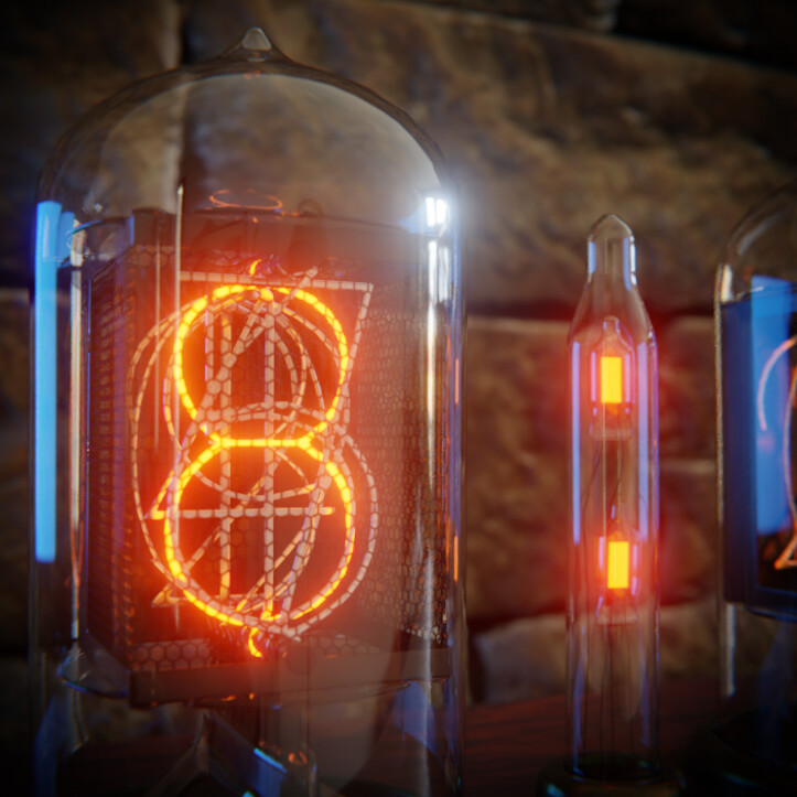 ArtStation - Nixie Clock