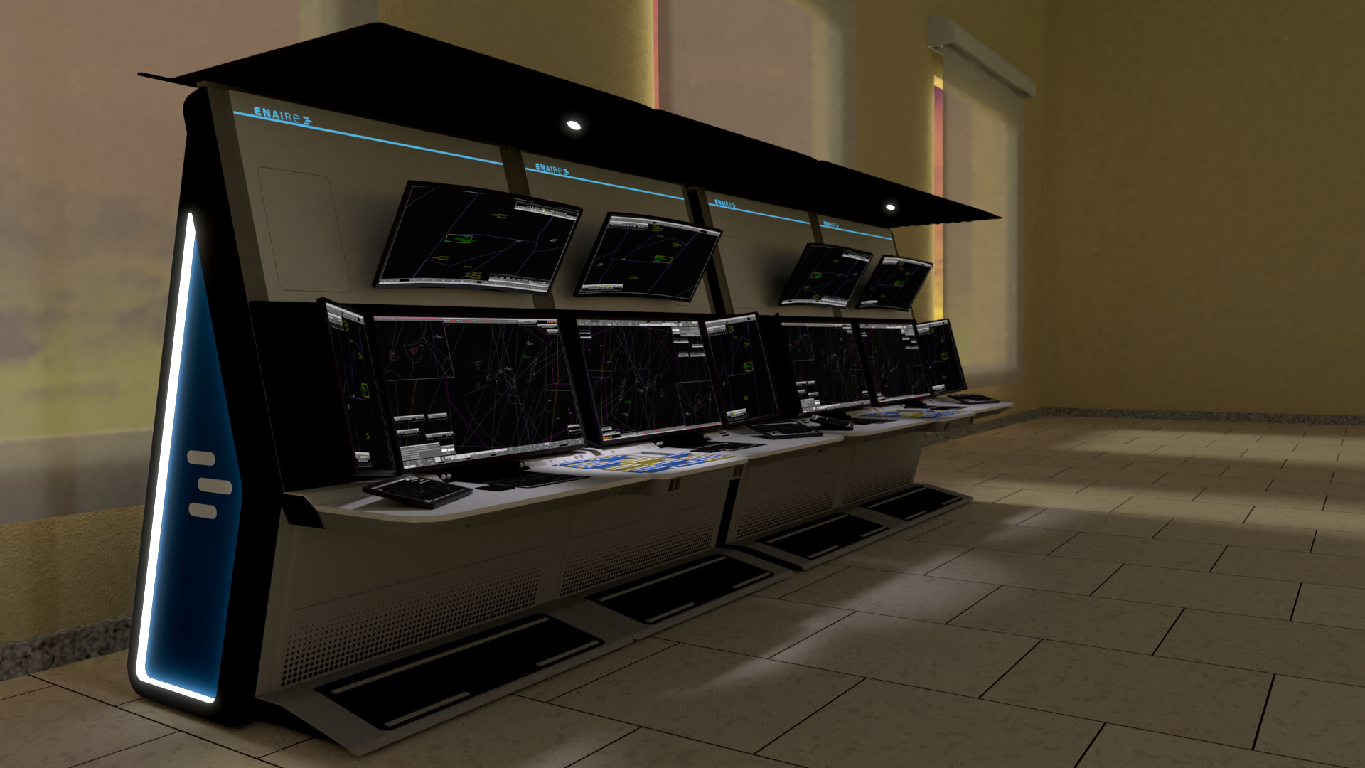 ArtStation - Air controller table.