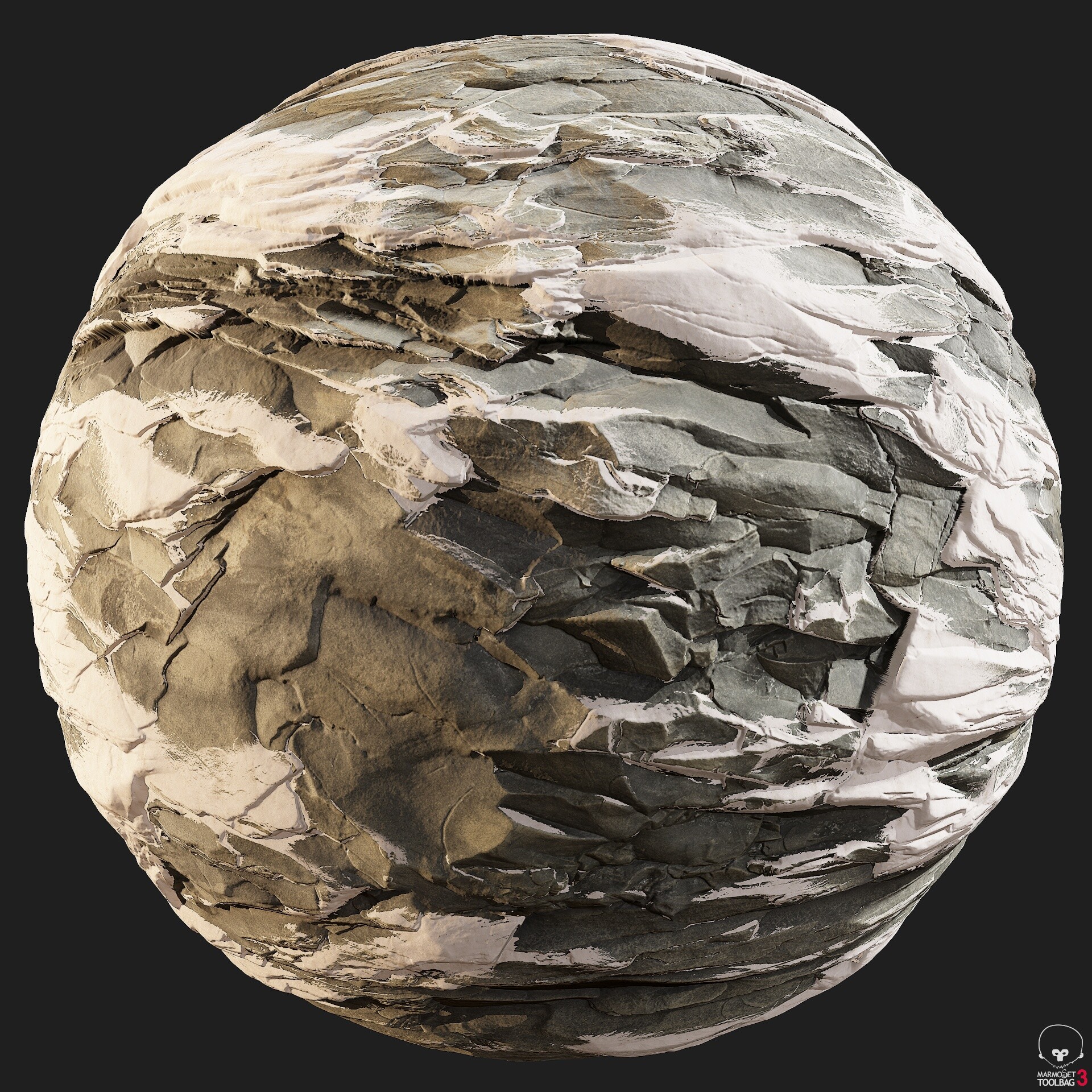 ArtStation - Snow and Rock