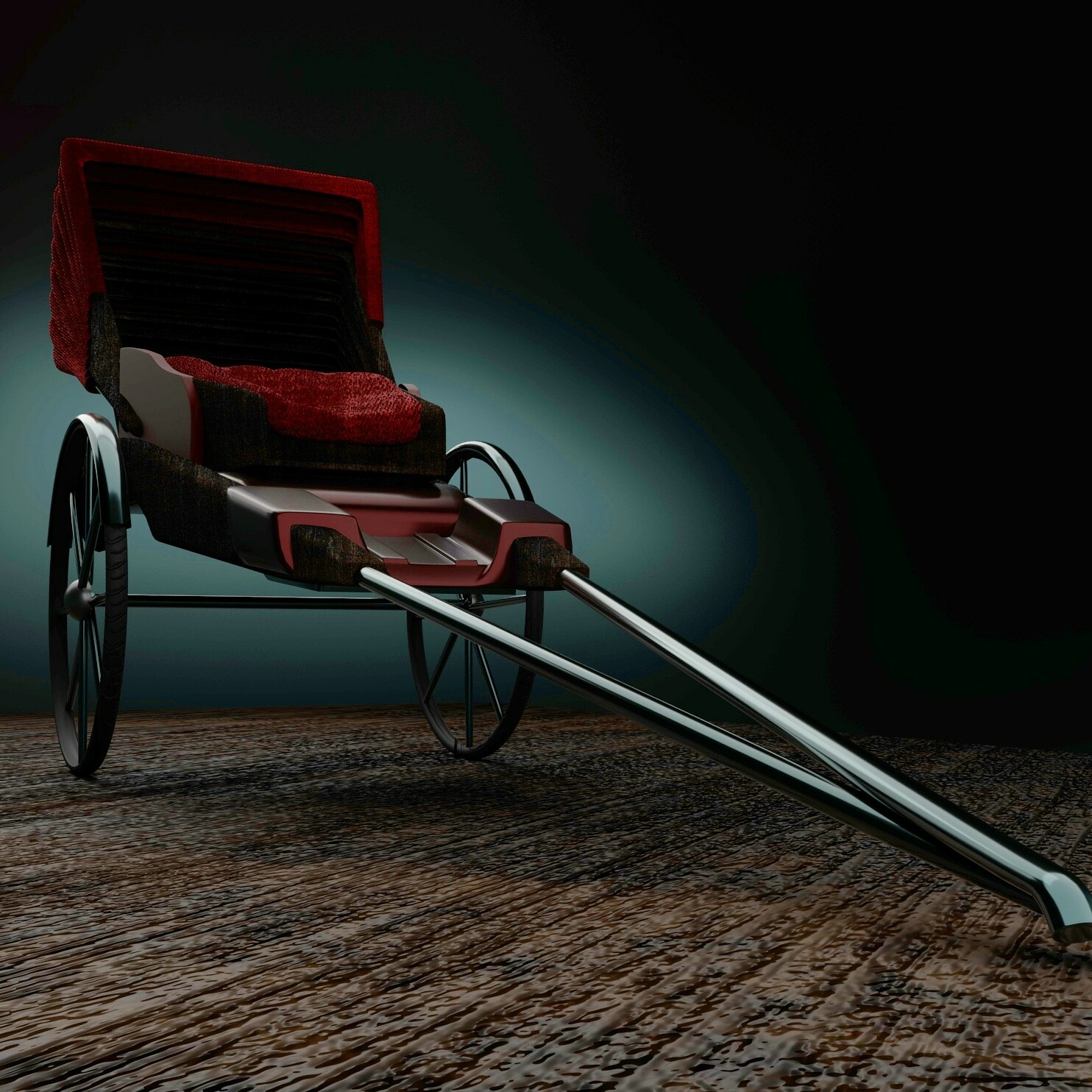 ArtStation - Hand Rickshaw
