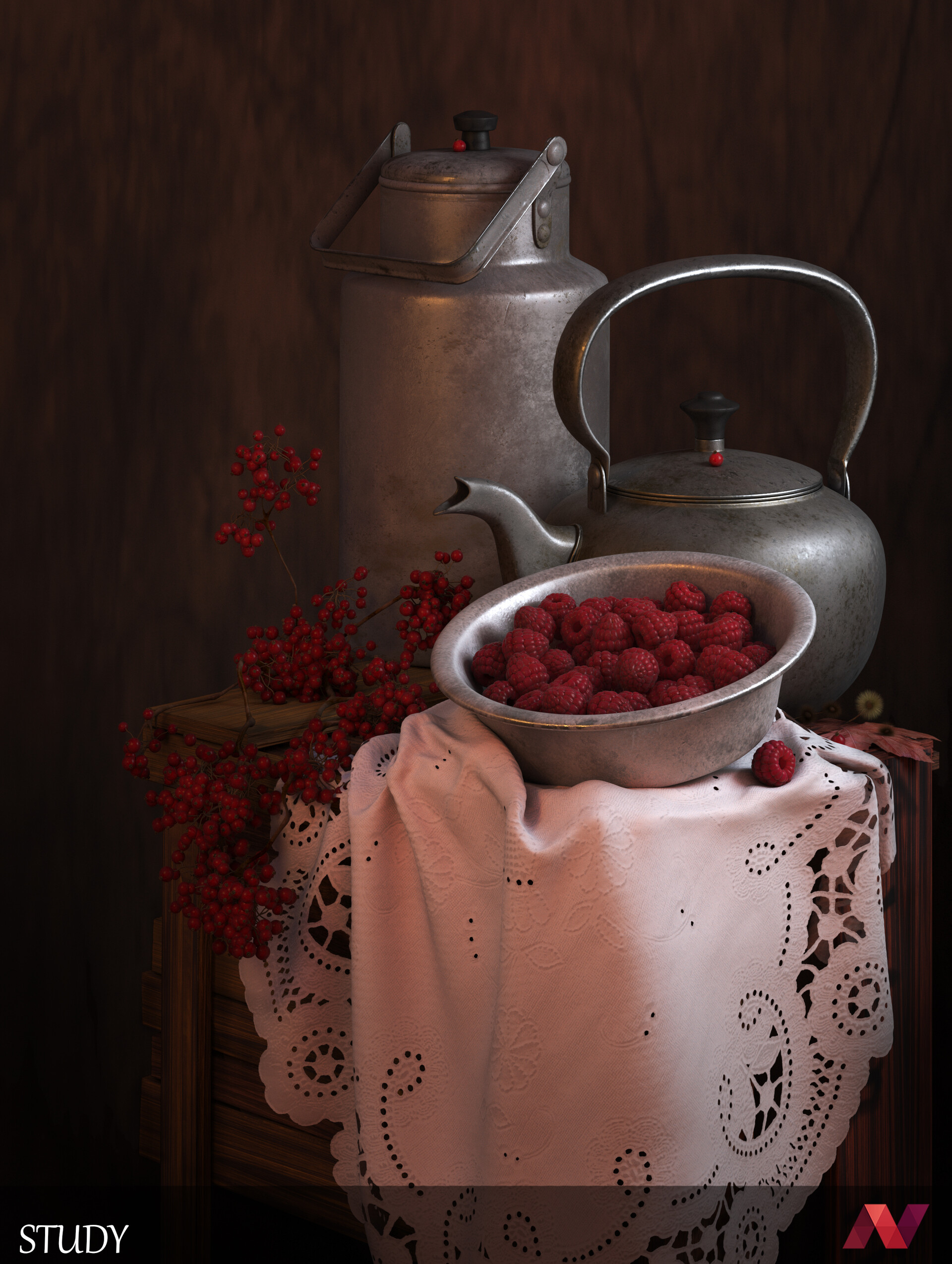 ArtStation - Study Nature morte