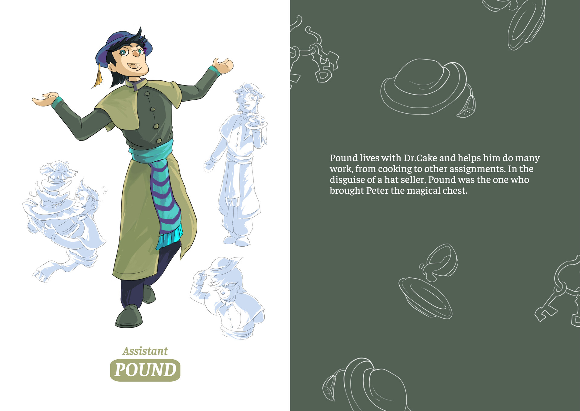 Minh Truong - "Peter Nimble & His Fantastic Eyes" illustration - Characters