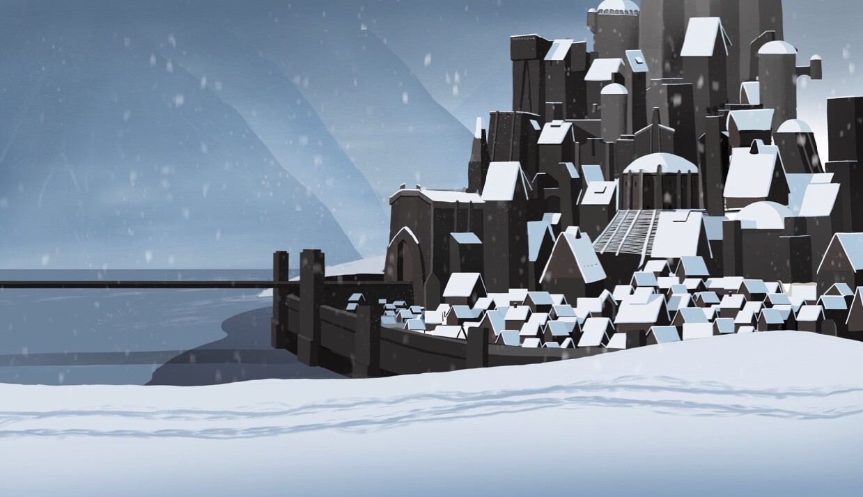 ArtStation - At the Gates of Asgard