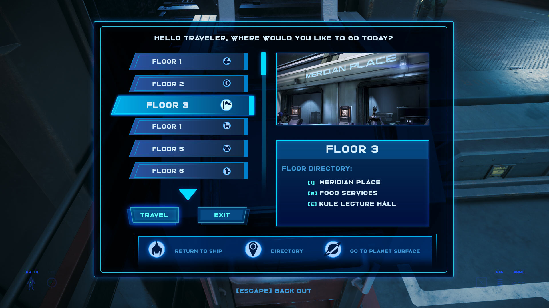 Danielle (Falco) DiFalco - Star port Elevator UI