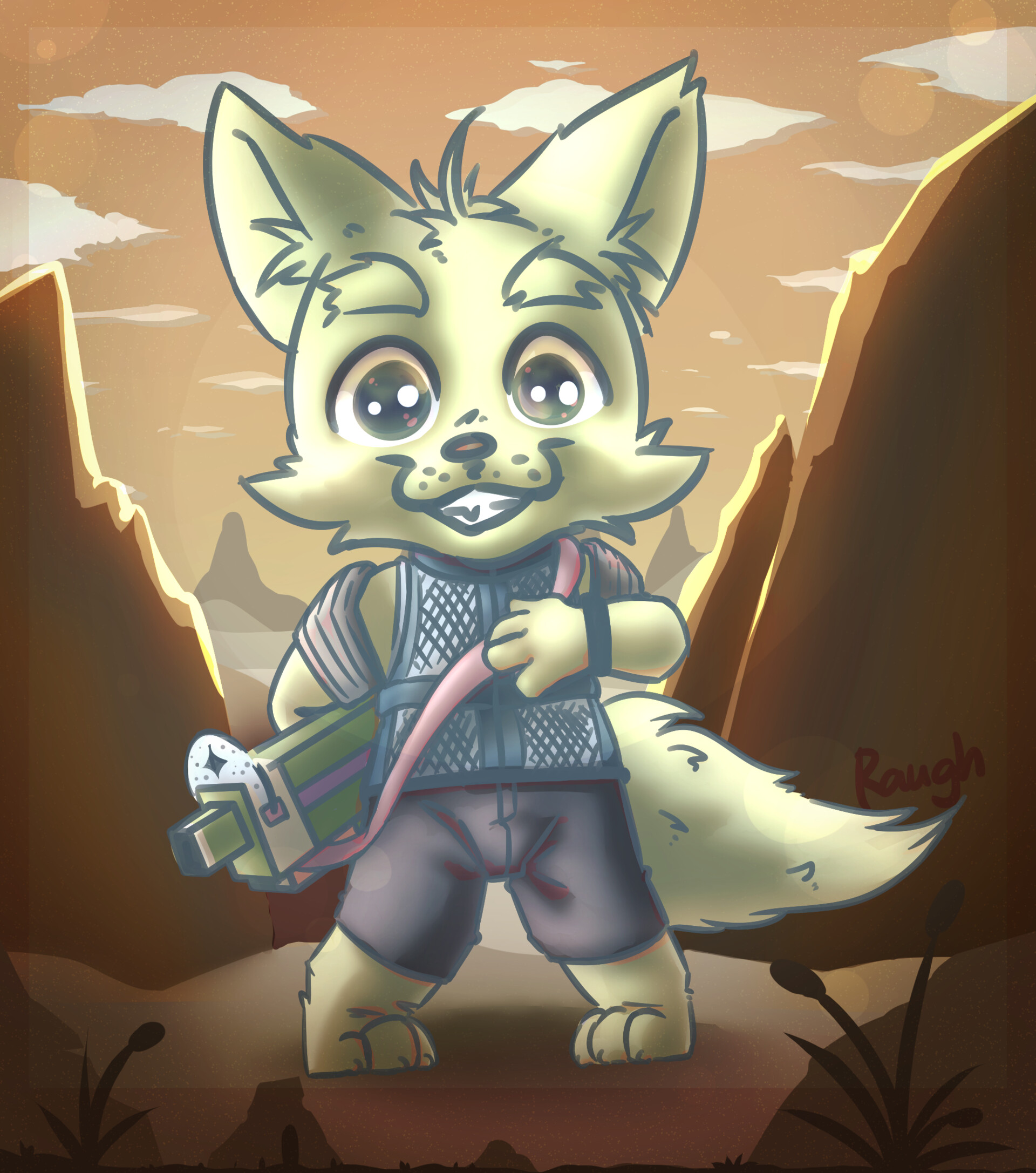 ArtStation - Kaylee the gunner