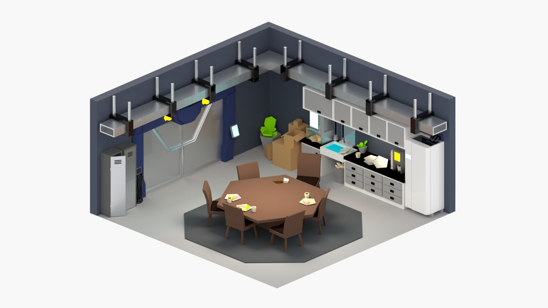 ArtStation - Space Kitchen