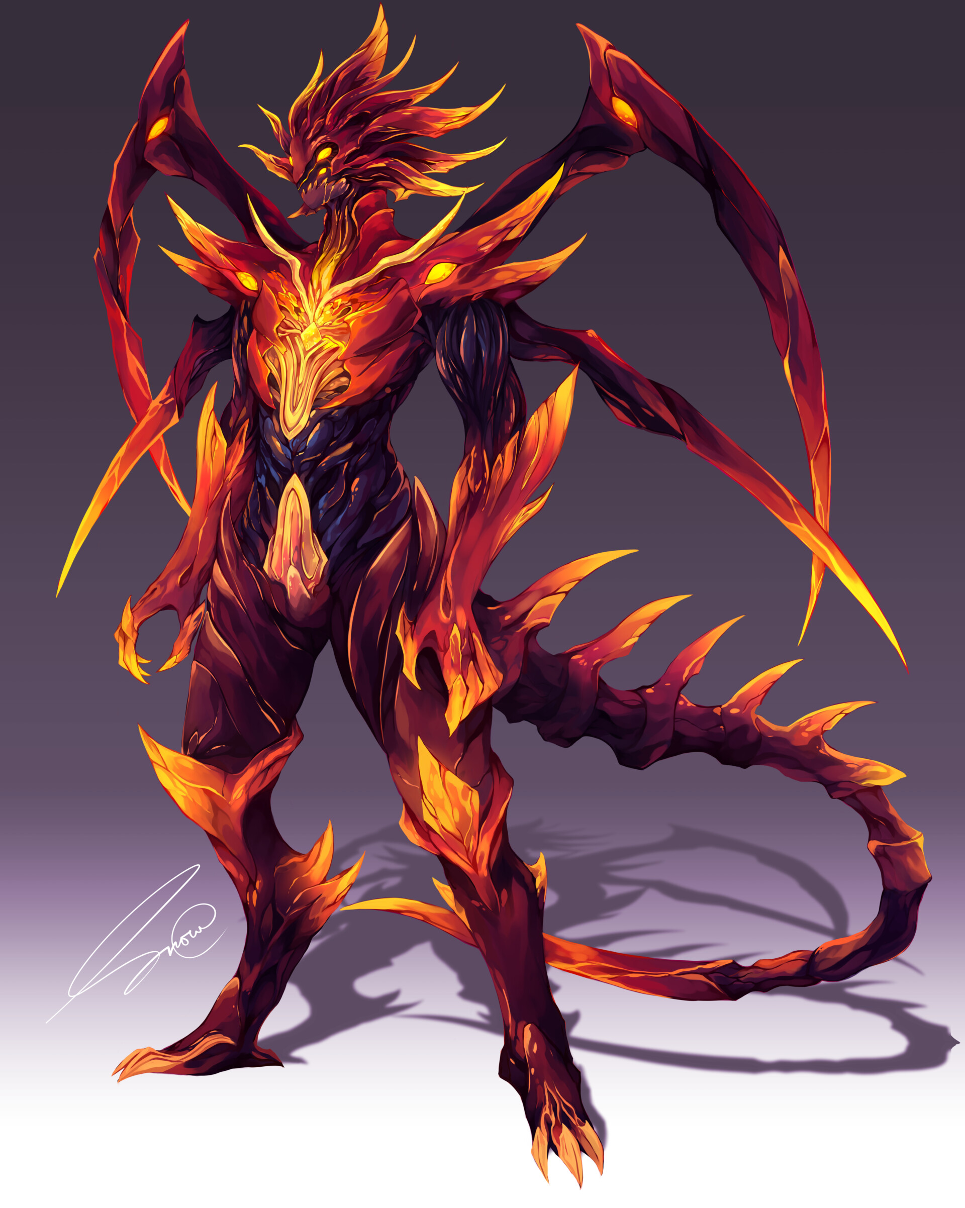 ArtStation - Red Demon