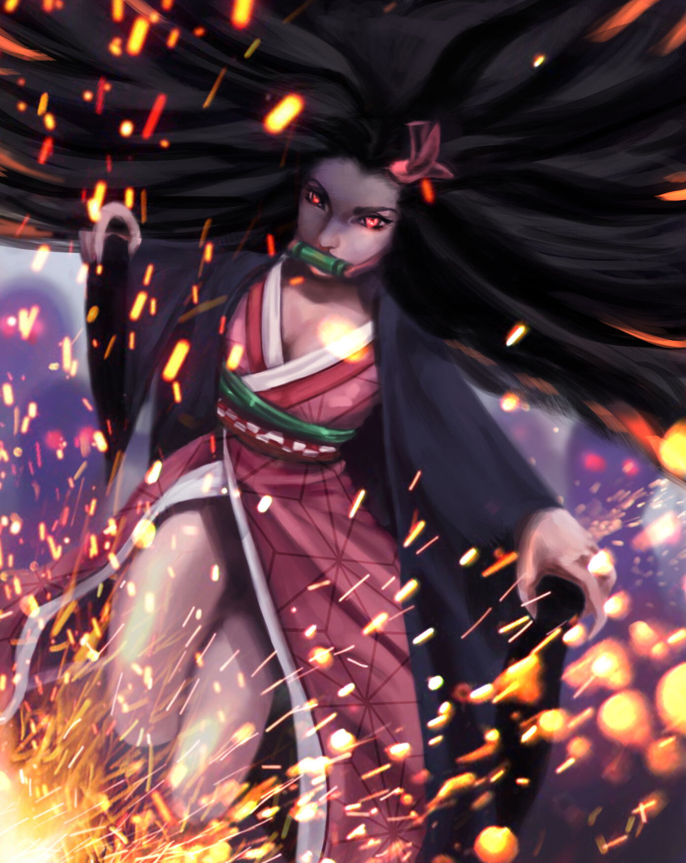 ArtStation - Nezuko Kamado