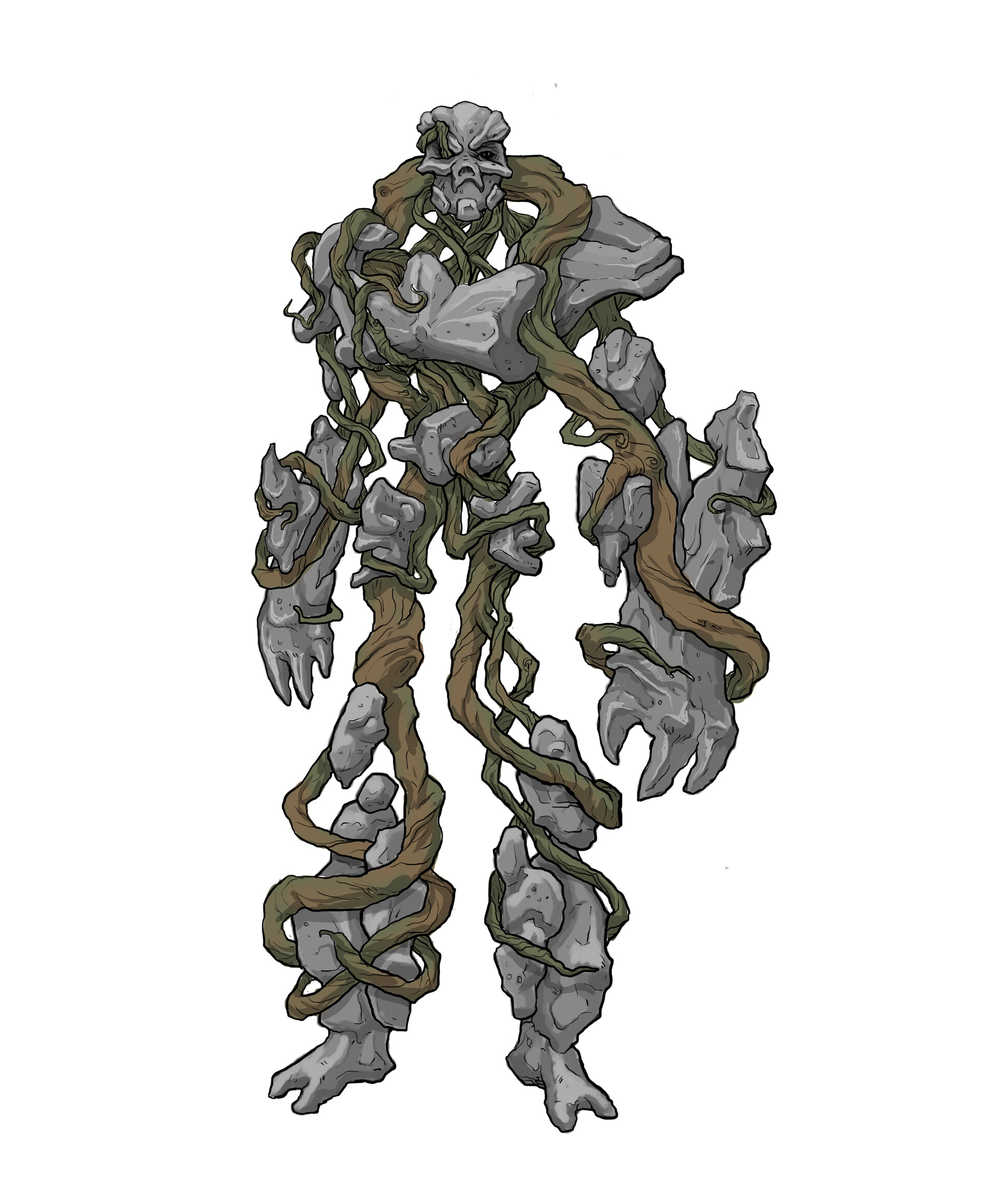 ArtStation - rock man