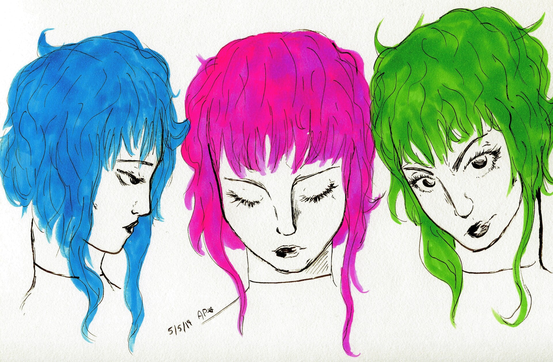 Ramona Flowers Drawing