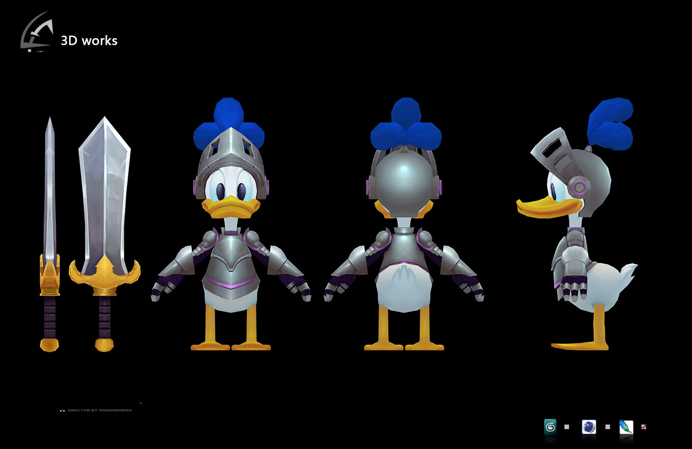 ArtStation - Donald Duck