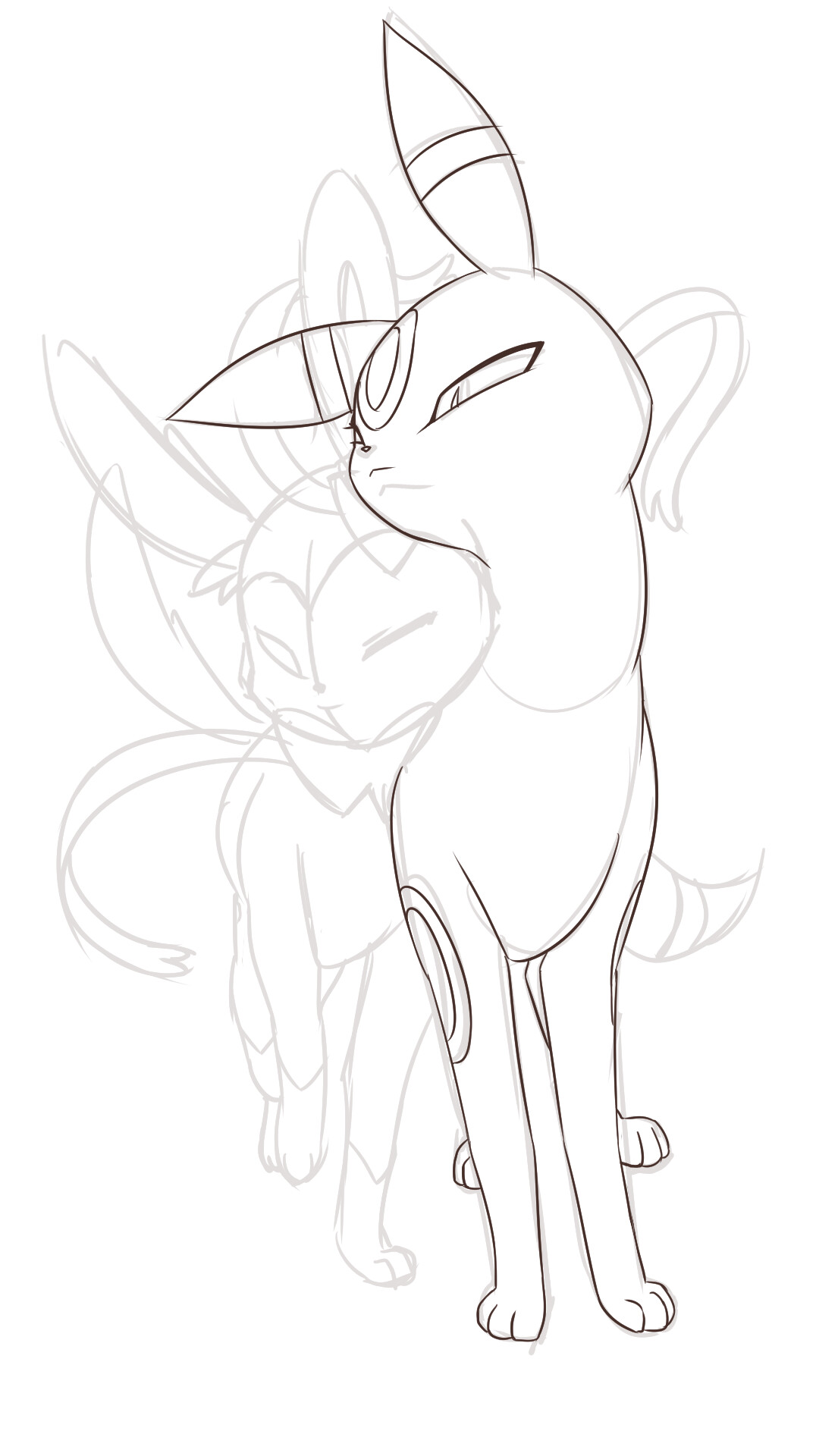 espeon and umbreon coloring pages