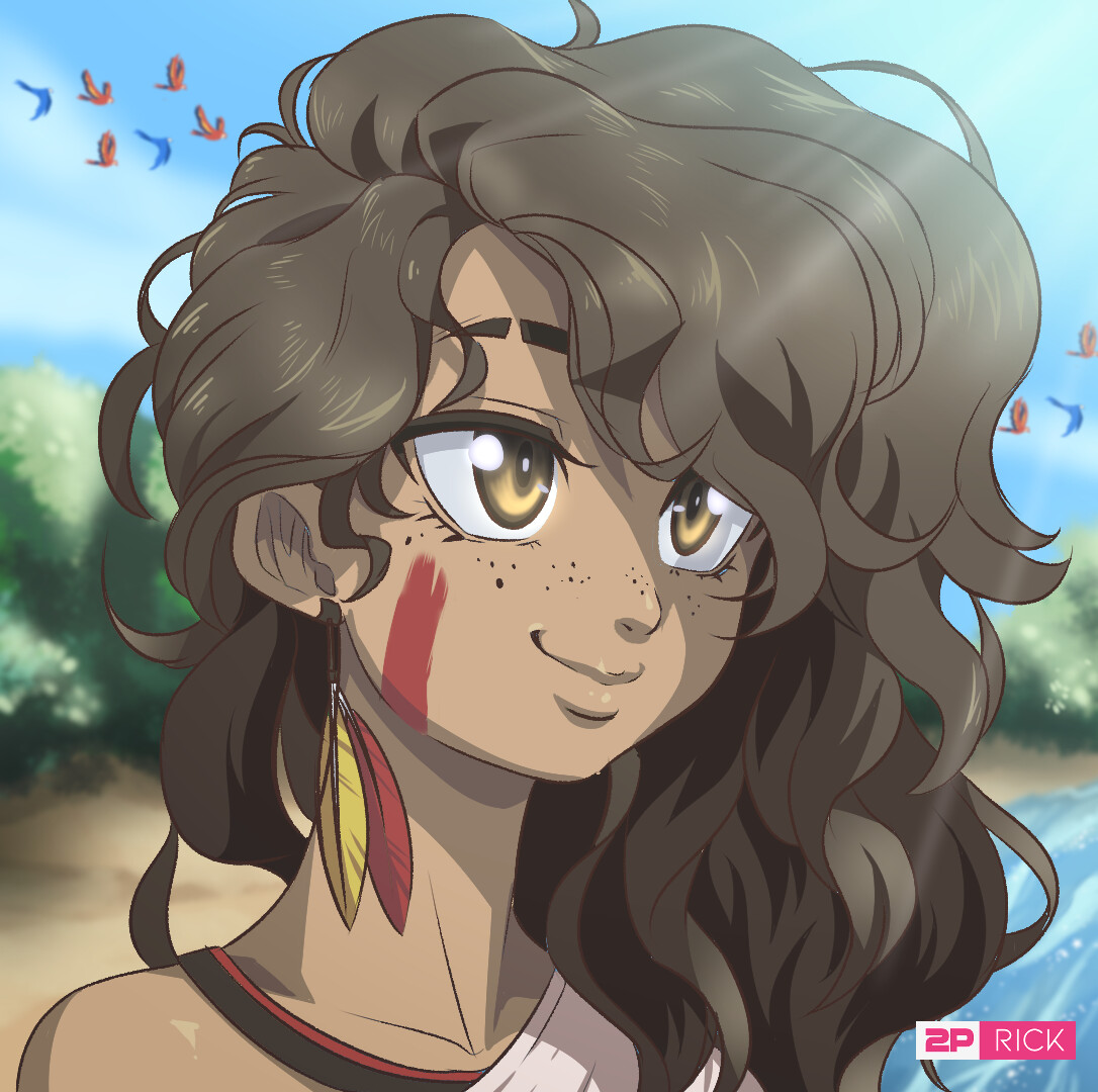 ArtStation - My OC- CAFÉ