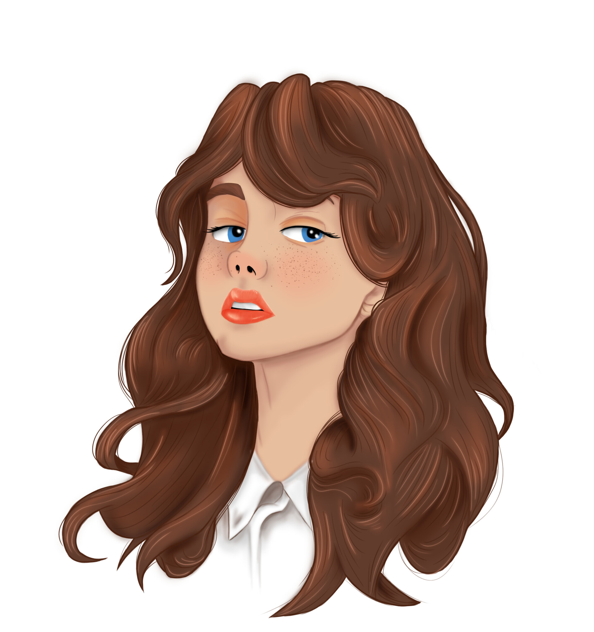 ArtStation - Brown girl