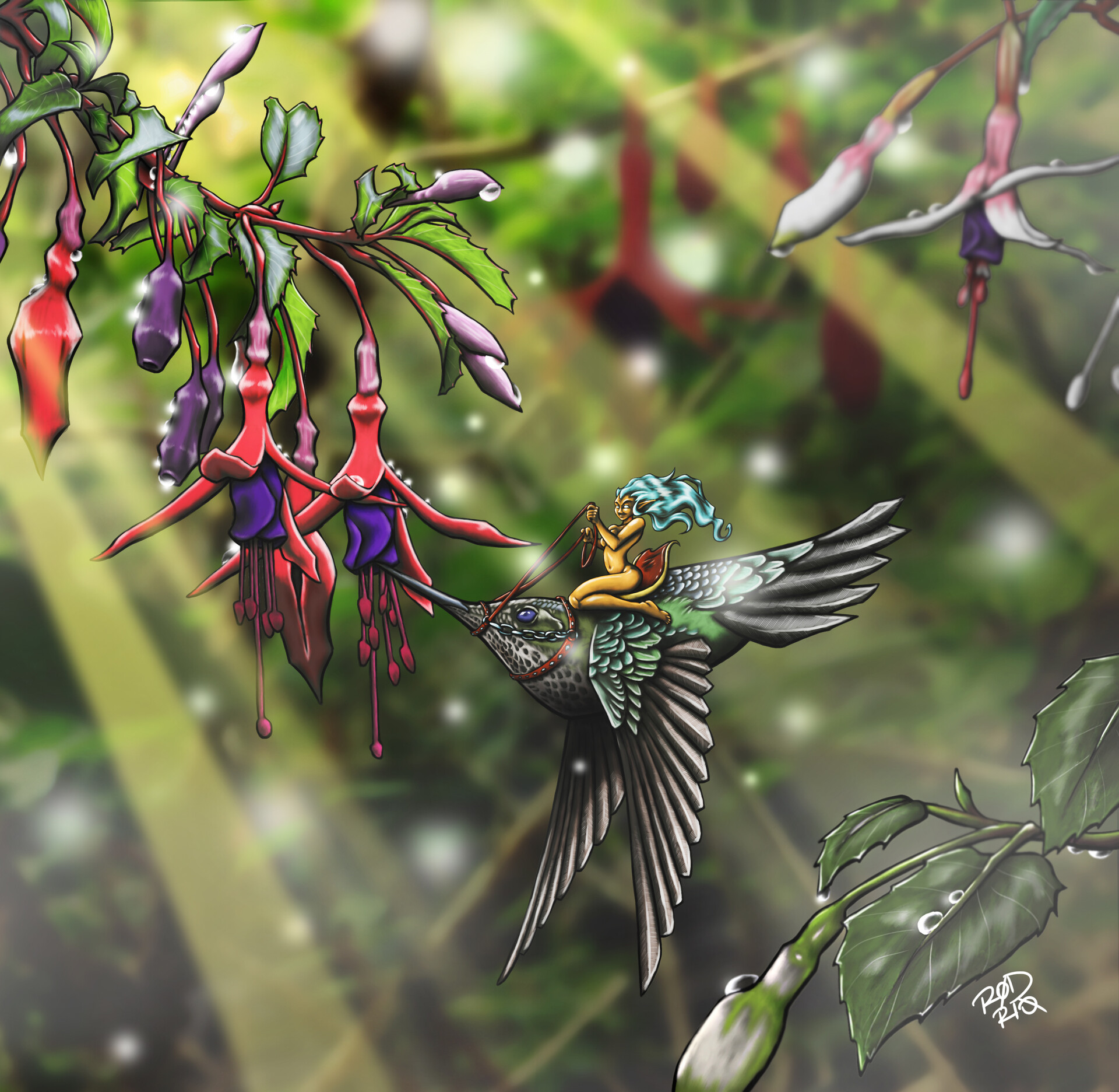 ArtStation - Hummingbird