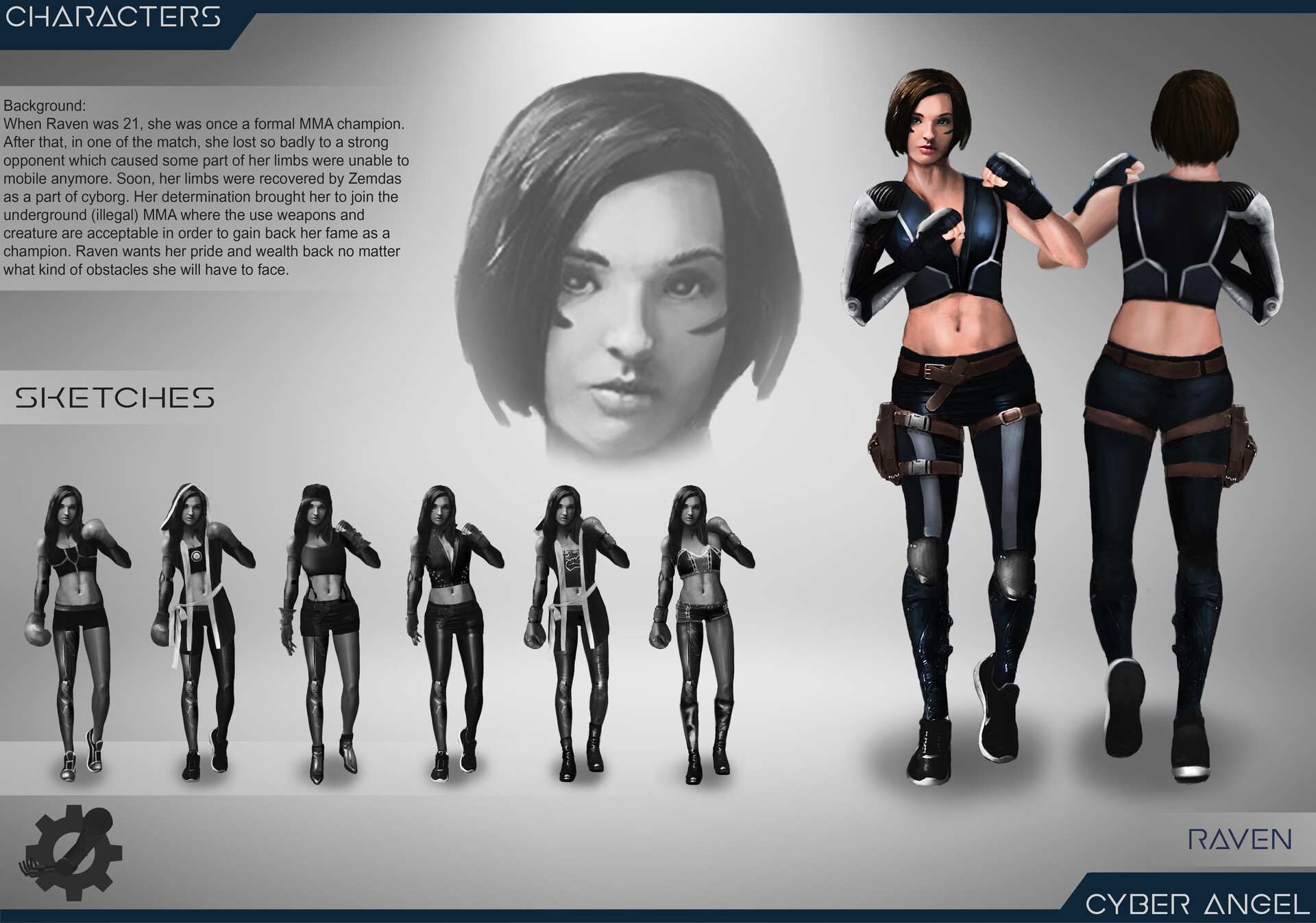 ArtStation - Concept Art Main Character Design