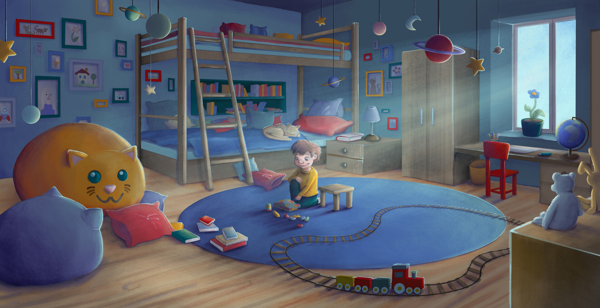 ArtStation - A Boy's Room