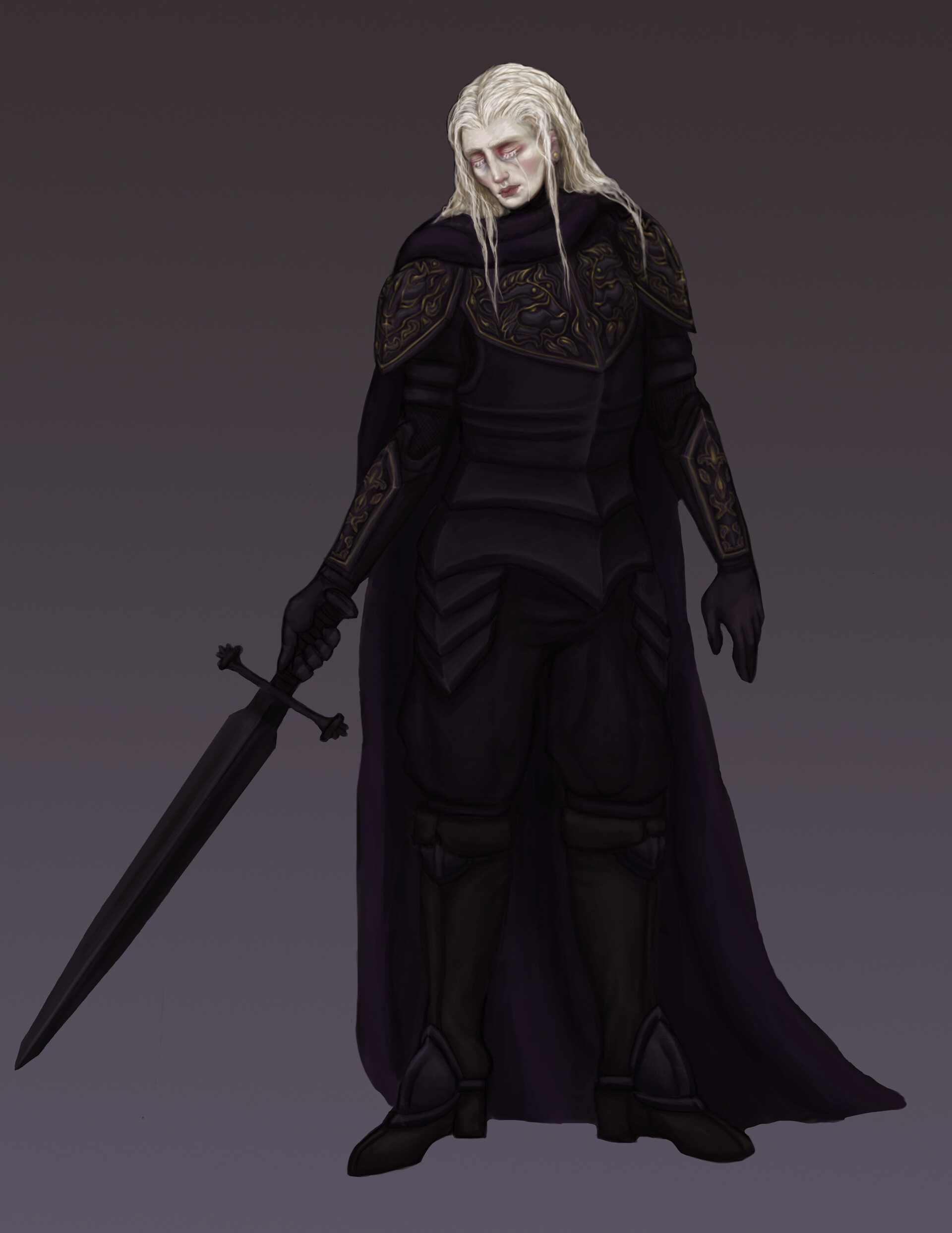 ArtStation - Sir Virdan - The Pale Knight