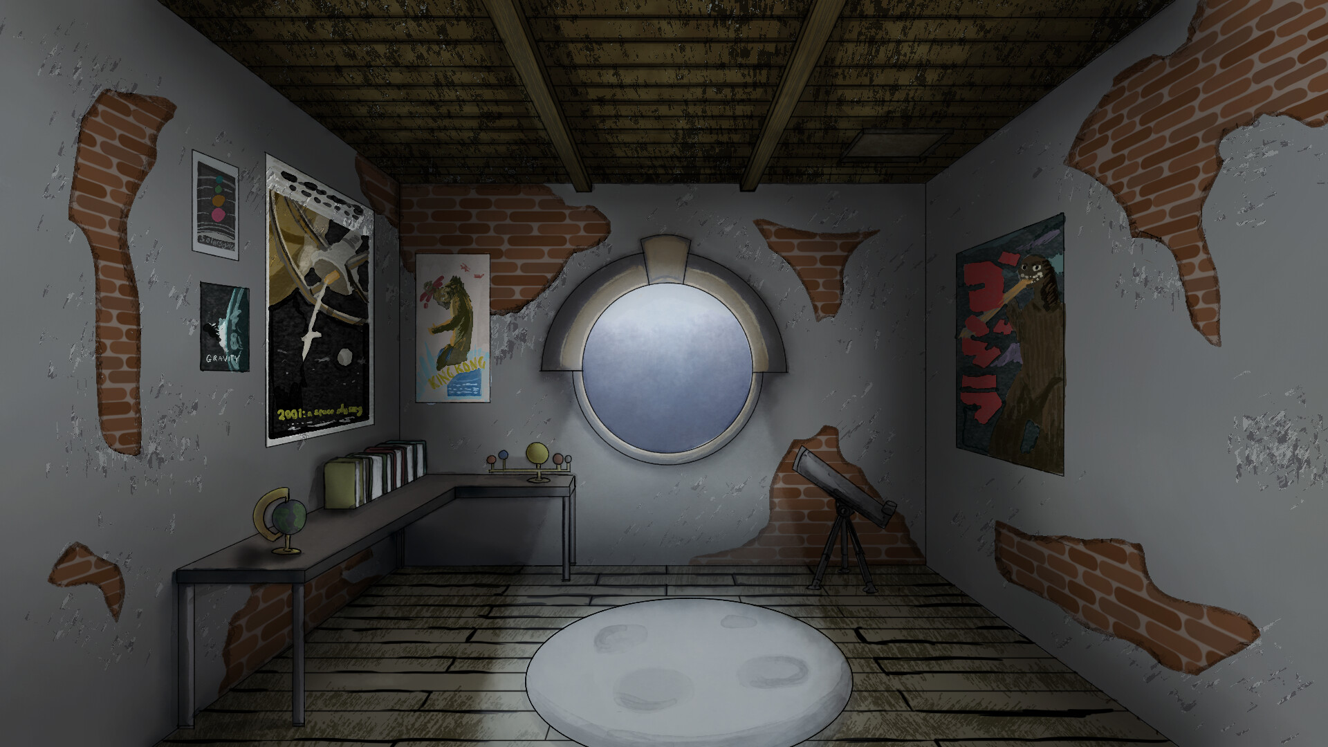 ArtStation - Orbits Room Design