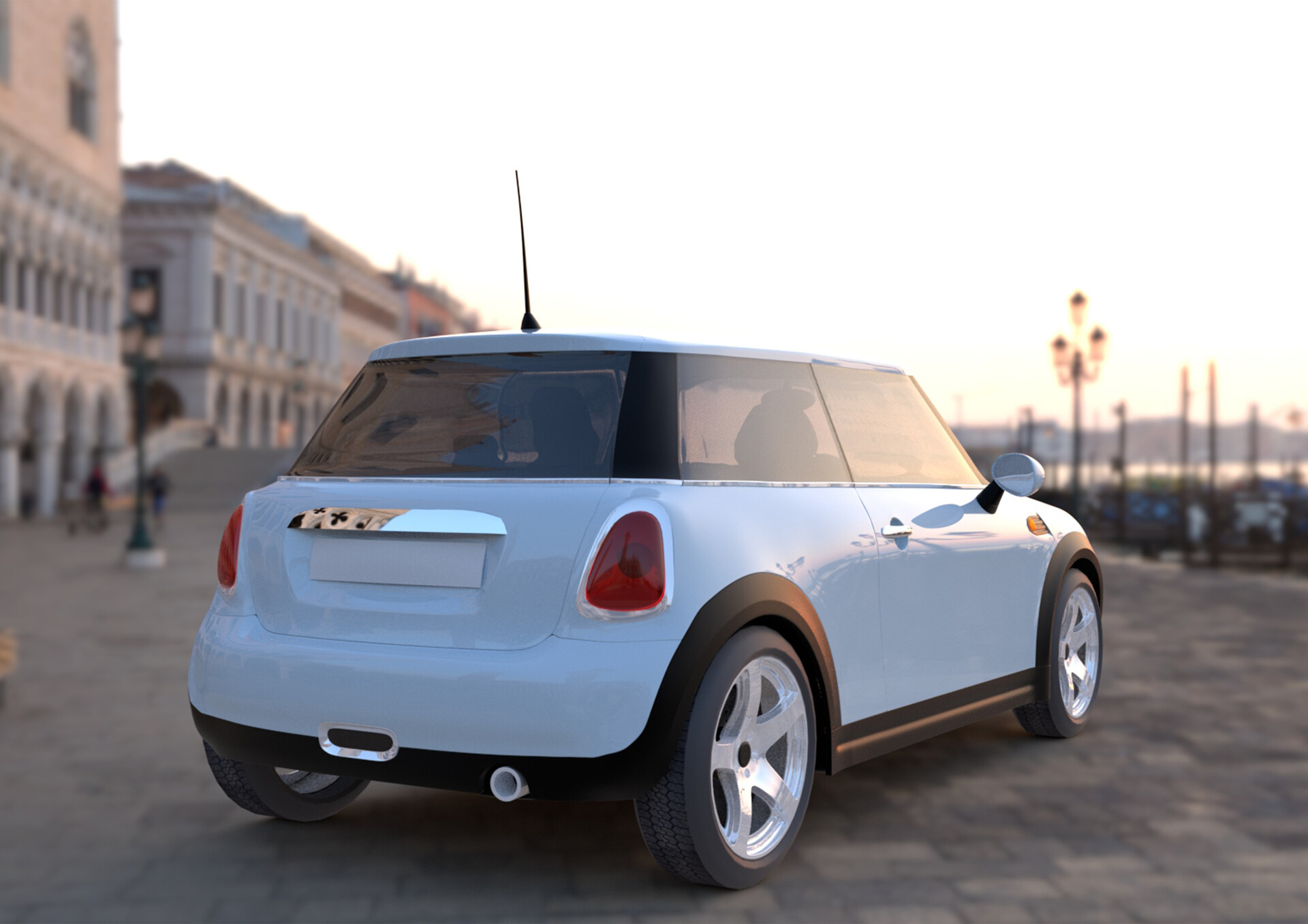 ArtStation - Mini Cooper