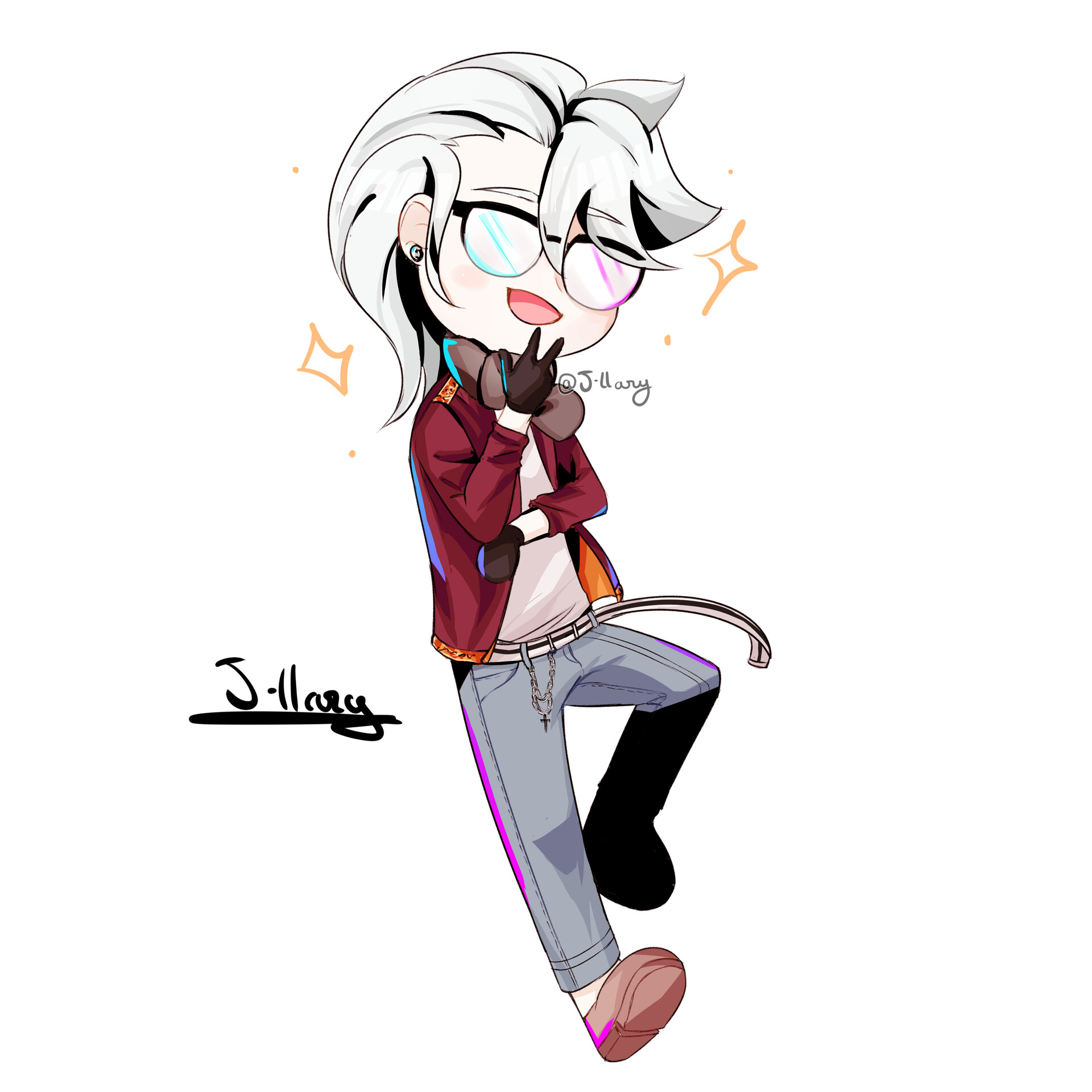 Hillary Tendjeng - Chibi