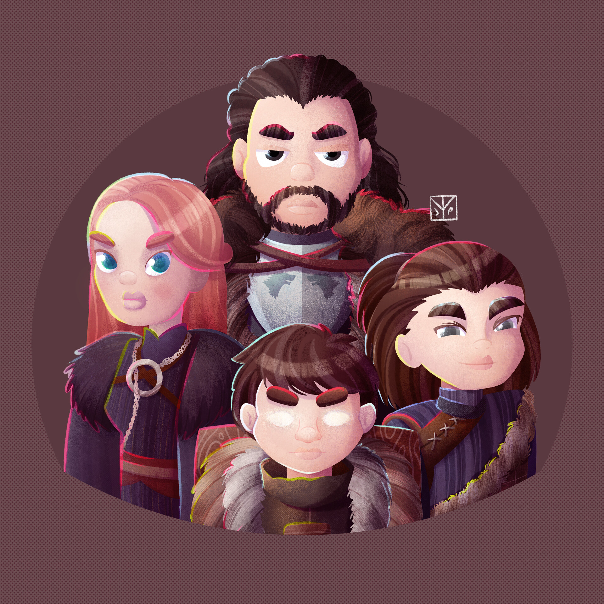 ArtStation - House Stark