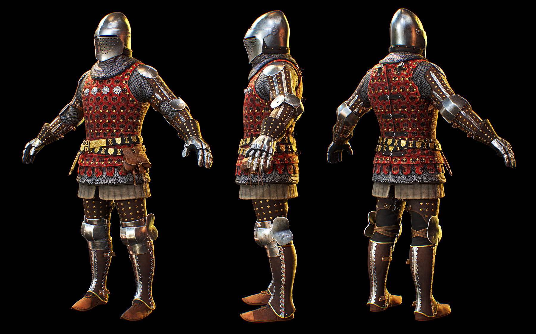 ArtStation - medieval armor 4