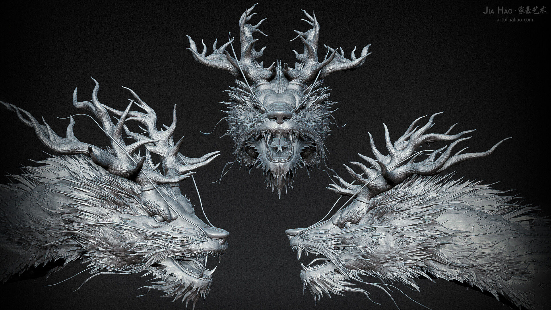 ArtStation - Shenlong, 神龙