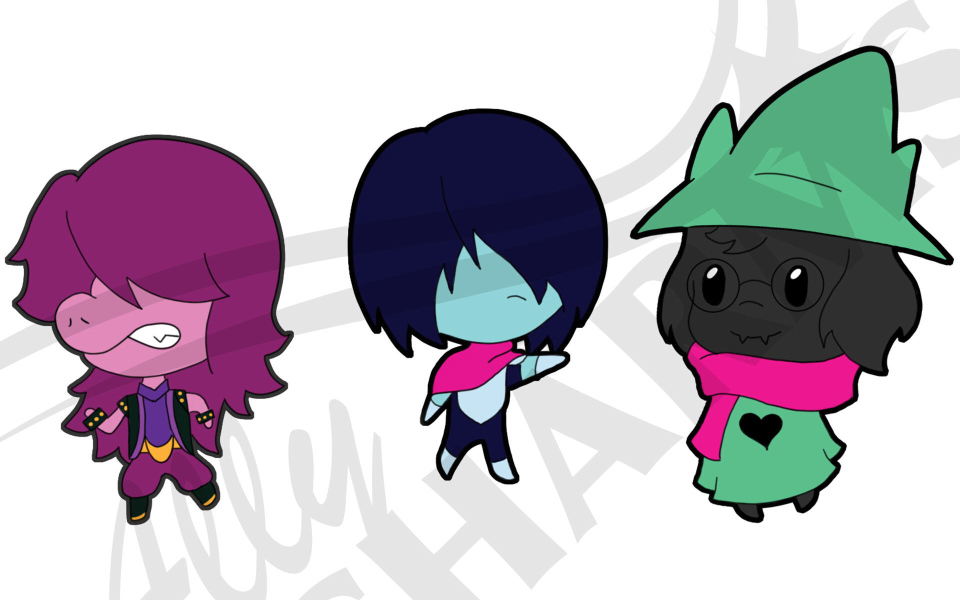 ArtStation - Deltarune Chibis